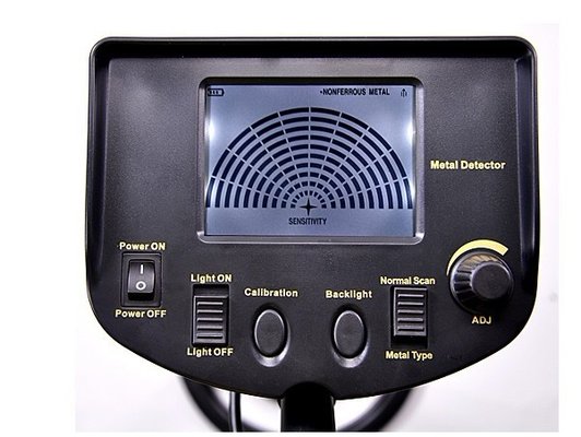 Portable Treasure Searching Gold Metal Detector / Gold scanner with 7.2 khz frequency