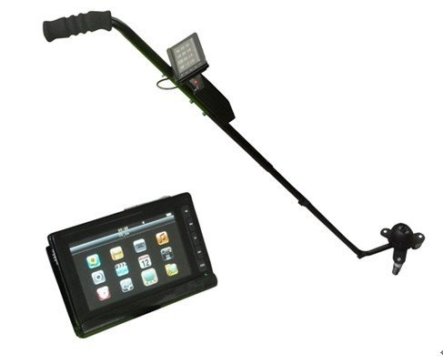 Portable Digital Under Vehicle Inspection Camera with LCD and DVR