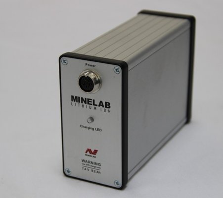7.4V 9.2Ah Lithiumion Powerful Battery for GPX Gold metal detector with 68 Wh and amplifier