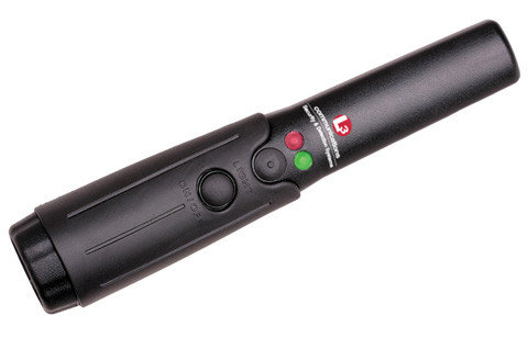 Mini Digital Tactical Hand Held Metal Detectors with waterproof handle and automatic adjusting