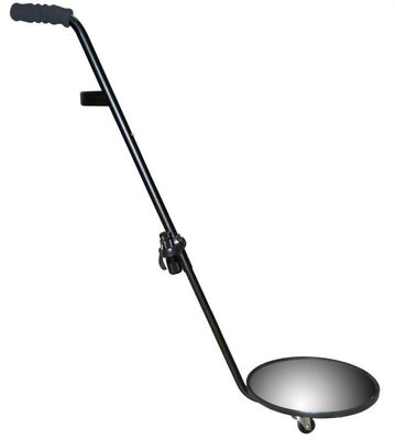 Folding under vehicle search mirror with 28CM / 33CM Acrylic for car botton safety