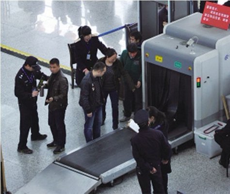 Safety Security airport security baggage scanners / luggage x ray machine