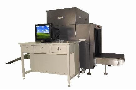 Digital High Resolution Color X Ray Baggage Scanner with tunnel size of 80 * 65 cm