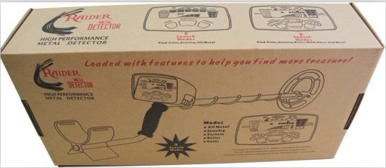 Portable Underground hunting metal detector 6.5khz / ground gold detector