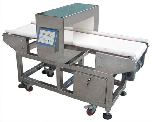Auto Conveying Stainless Steel Food Metal Detector With Lcd Touch Screen
