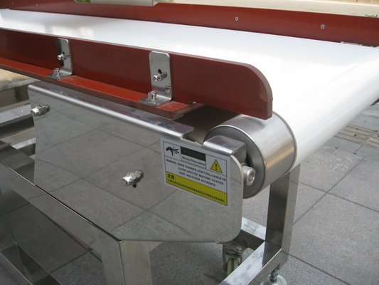 Auto Conveying Stainless Steel Food Metal Detector With Lcd Touch Screen