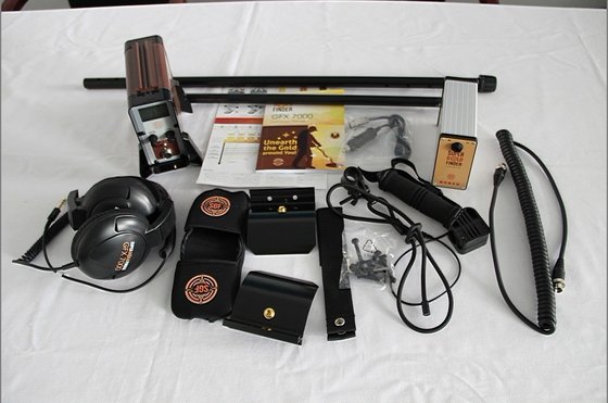 Pused Deep Seeking gold metal detector probes GFX7000 gold prospecting