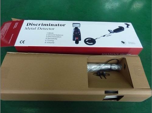 Gold nugget hunting Portable Metal Detector with waterproof coil