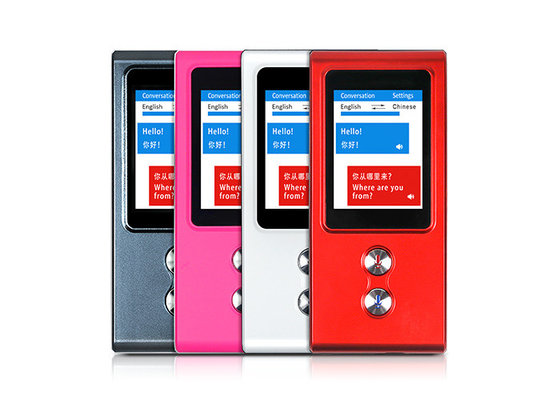 Touch Screen Portable Voice Translator , Portable Speech Translator WiFi / 4G Network