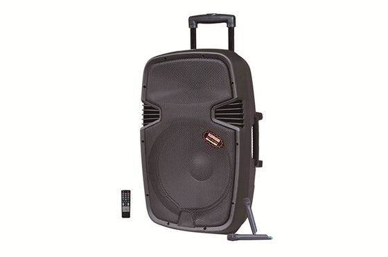 Single Lightweight Portable Rechargeable Trolley Speaker , Wireless Battery Speakers