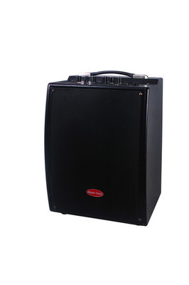 Two Way Single 8 Inch Portable Battery PA Speaker With Equalizer / Mic Input