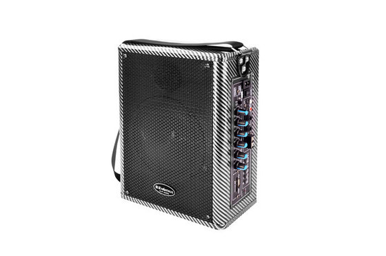 Rechargeable Battery Portable PA Speaker , Outdoor Portable Dj Speaker System