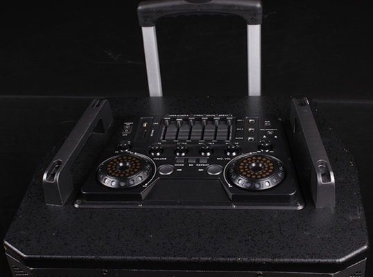 15 Inch Professional PA Portable Speaker System With Wireless Microphone