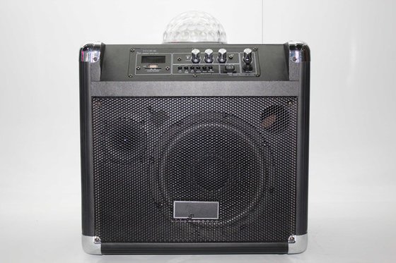 Rechargeable Battery Bluetooth Party Rocker Wireless Speaker With Wireless Mic