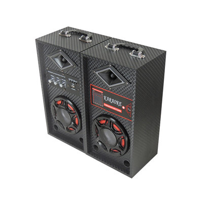 Compact Portable Active Bluetooth PA Speaker And Mic System , Remote Control
