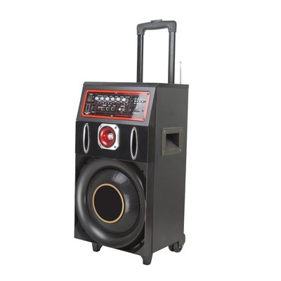 60 Watt Bluetooth Portable Active PA Speaker With Led Light And Aux Input