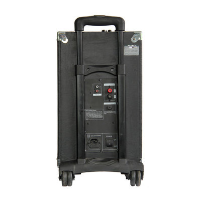 Compact PA Lightweight Portable Trolley Speaker / Battery Powered Stereo Speakers