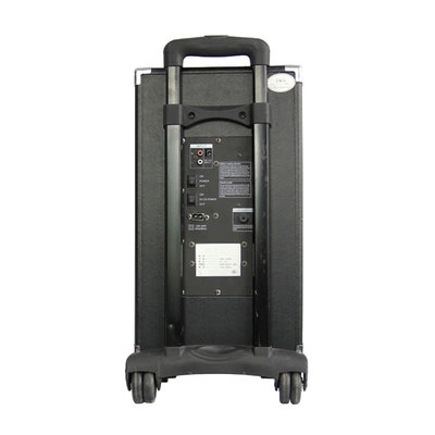 8 Inch Portable Trolley Speaker Battery Powered Pa System With Dvd Player And Bluetooth