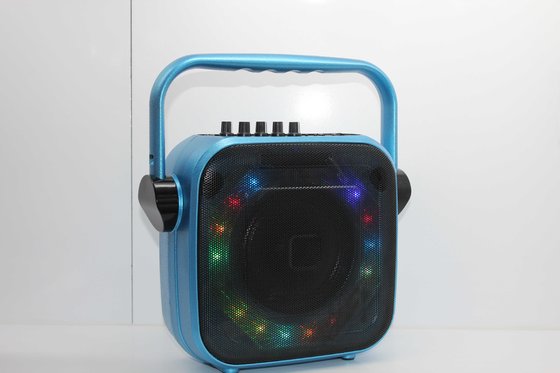 Portable Audio Rechargeable PA Speaker With Bluetooth And Colorful Lights