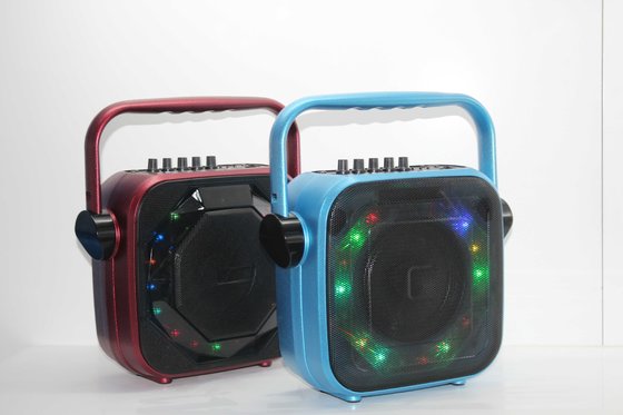 Colorful Led Rechargeable PA Speaker Sound System For Restaurant And Party Dancing
