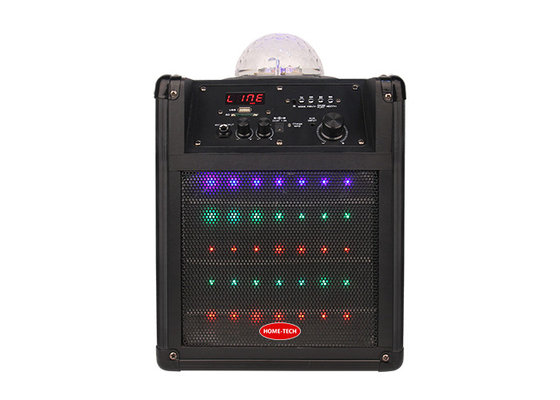 Rechargeable Battery Portable DJ Speaker With Disco Light , Blutooth , FM Radio Function