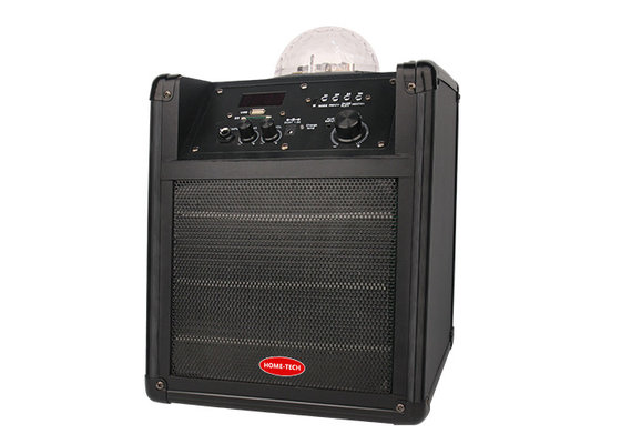Rechargeable Battery Portable DJ Speaker With Disco Light , Blutooth , FM Radio Function
