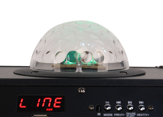 Rechargeable Battery Portable DJ Speaker With Disco Light , Blutooth , FM Radio Function