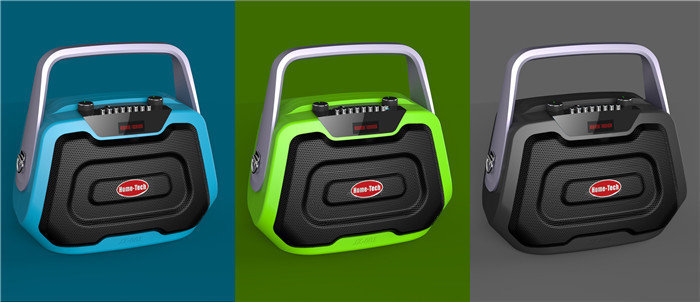 Battery Powered Plastic Speaker Box , Outdoor Bluetooth Portable PA System