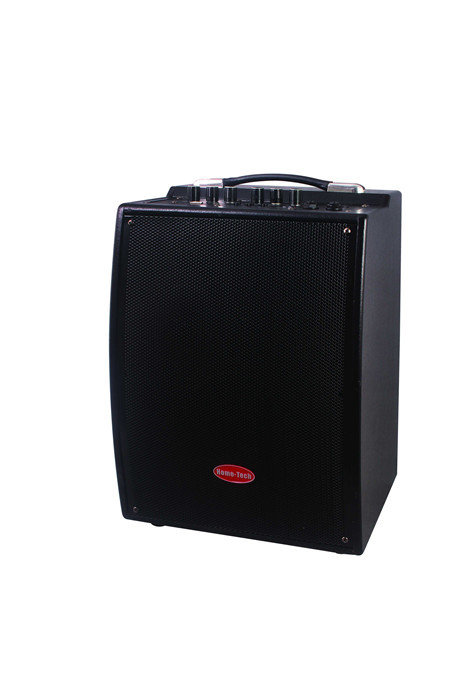 Two Way Single 8 Inch Portable Battery PA Speaker With Equalizer / Mic Input