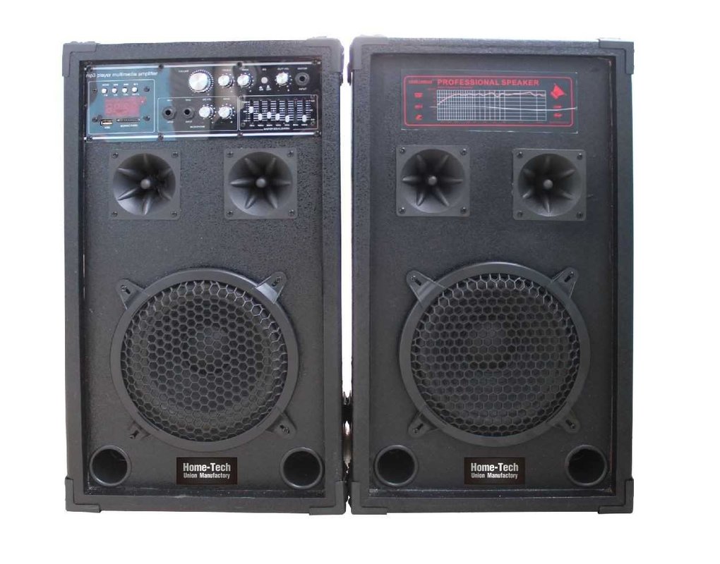 Wireless Bluetooth PA Speaker System Portable Powered Speakers For Outdoor Activities