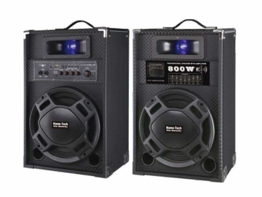 Active Outdoor Wireless Portable Microphone Speaker Bluetooth PA Speaker System