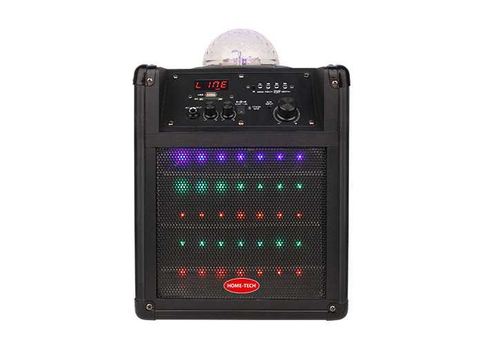 Rechargeable Battery Portable DJ Speaker With Disco Light , Blutooth , FM Radio Function