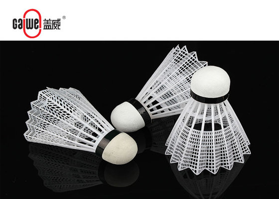 Formed Plastic Badminton Shuttlecock For Training / Match Customized Color