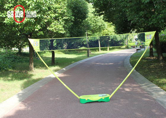 Easy Taking Colored Portable Badminton Set 1.55M Net Height PC / PP Material