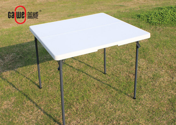 Portable Plastic Plastic Folding Tables Kitchenware Easy To Set Up Iron Legs
