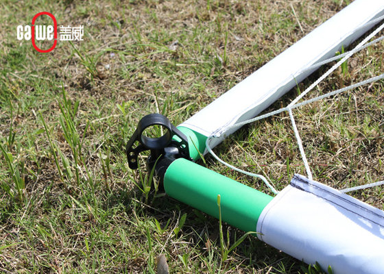 Unbreakable Fold Away Football Goals , Waterproof Movable Pop Up Football Goals