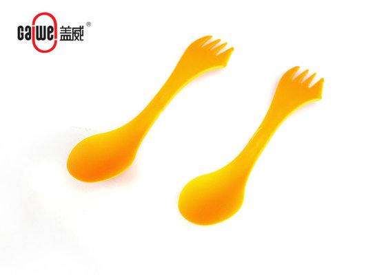 Colorful Fork Knife Spoon Utensil , Spoon With Knife Edge For Fruit Cakes