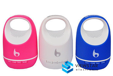 Mini Colorful Sports Bluetooth Speaker for Iphone / Cell Phone Pink , Black , Blue