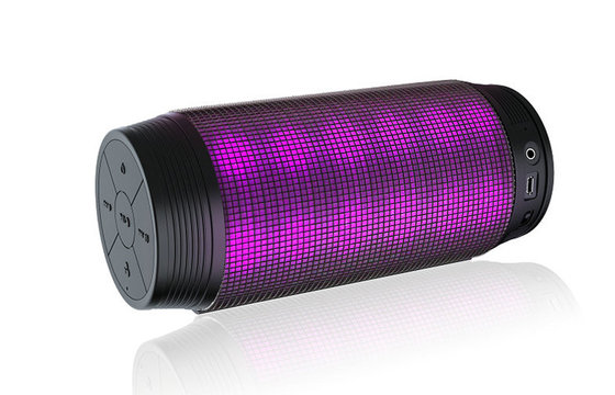 High Fidelity Stereo Smart Cylinder  Bluetooth Speaker BT 4.0 For Gift