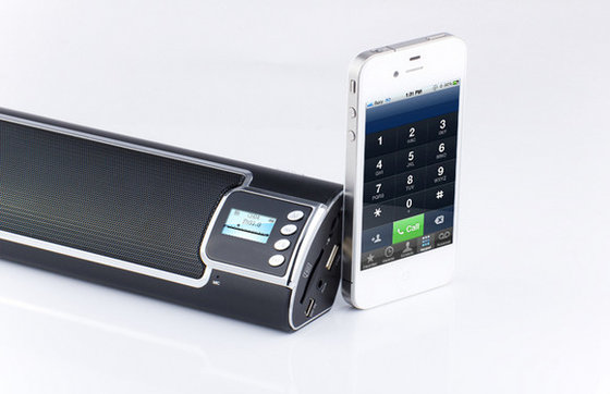FM / SD Card / USB Flash Disk Bluetooth Wireless Speaker With LCD Screen