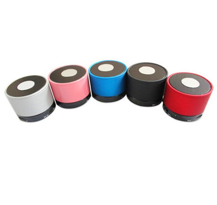 Portable microphone bluetooth speaker metal  with TF Card support