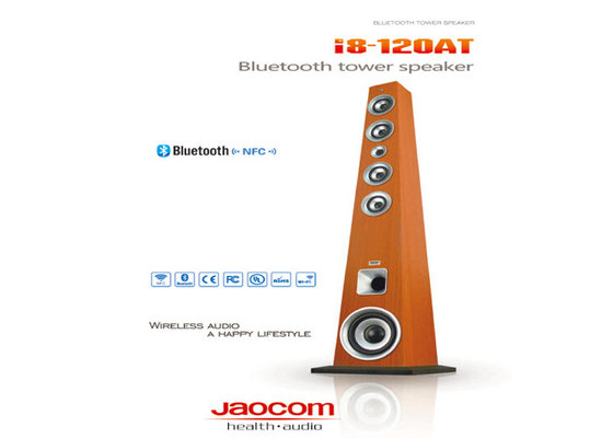 Hi-fi Sound Tower Wireless Wifi Speakers For Mobile / PC USB / TF OEM
