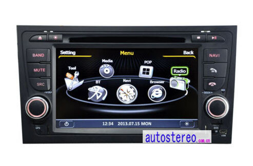 Car DVD Player Headunit for Audi A4 S4 GPS Navigation SatNav Stereo Autoradio Car Stereo Sat Nav