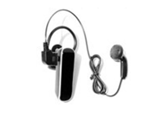 Black Bluetooth Wireless Cell Phone Speakers , Stereo Headphones With Handsfree Microphone