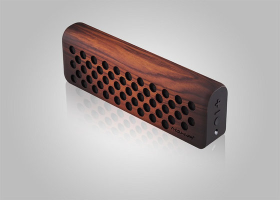 Wooden Portable Super Bass Home Bluetooth Speakers , Wireless Sport Bluetooth Speaker