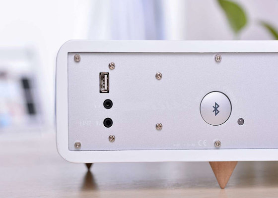 Portable Wireless Home Bluetooth Speakers with Microphone , Audio cable , Power cord