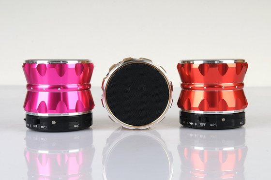 Metal Mini Wireless Bluetooth Portable Speakers subwoofer speaker S14