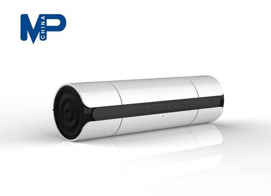 Mechanical Keys Cylindrical tube stereo bluetooth speakers for laptop / cell phone