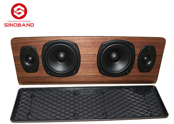 Home Theater Wooden Cell Phone Bluetooth Speakers with Microphone