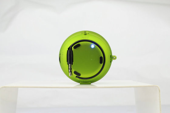 Green Hamburger Mini Portable Speakers For Phones 3W Protable
